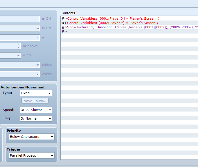 Flashlight/torch effect | RPG Maker Forums