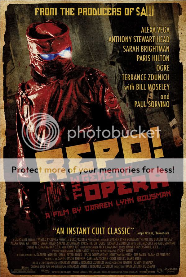 Repo! The Genetic Opera, primer poster | cine-musica-internet-mamadas ...