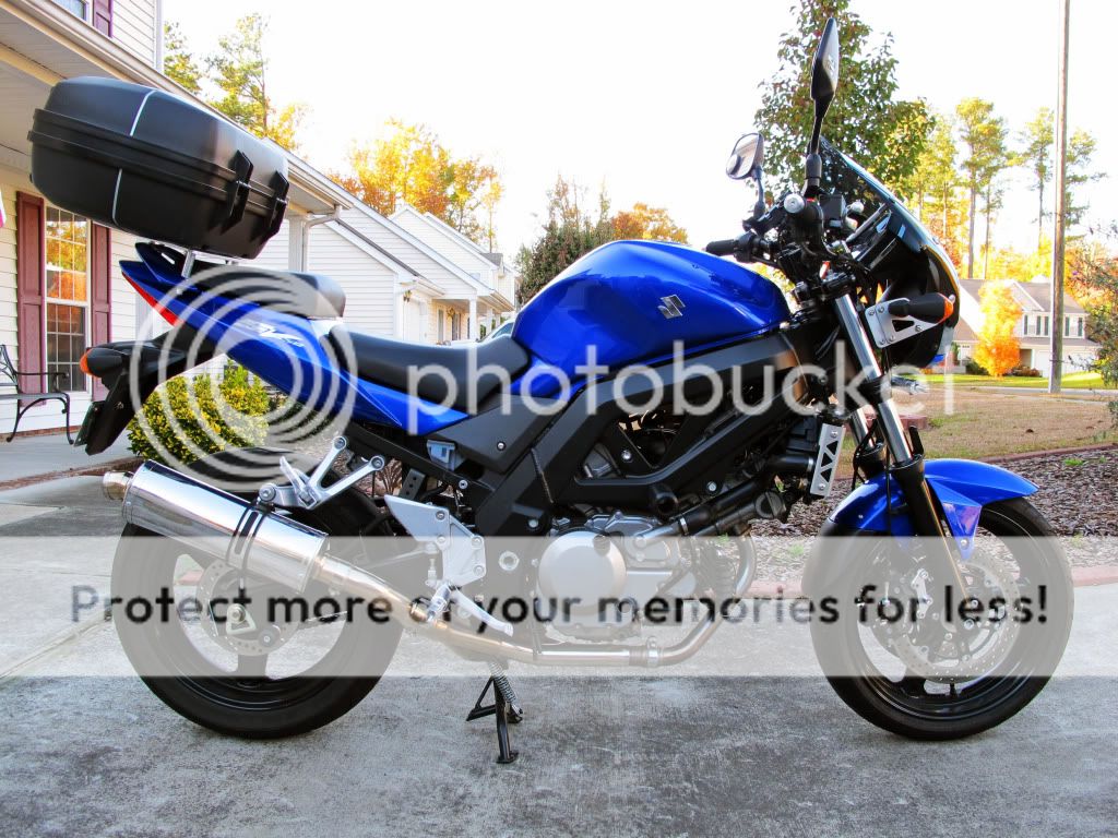One-Off Rear Rack 2nd Gen SV650 | Suzuki SV650 Riders Forum