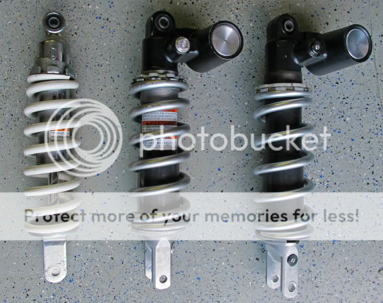 How to identify ZX-14 vs. '07 ZX-10 SE shock | Suzuki SV650 Riders Forum