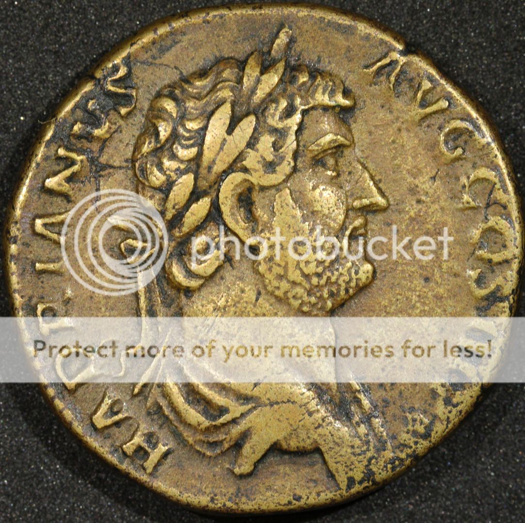 Hadrian Brass Sestertius - Coin Community Forum