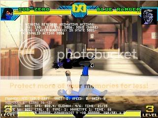 The Mugen Fighters Guild - Blue ranger my first char